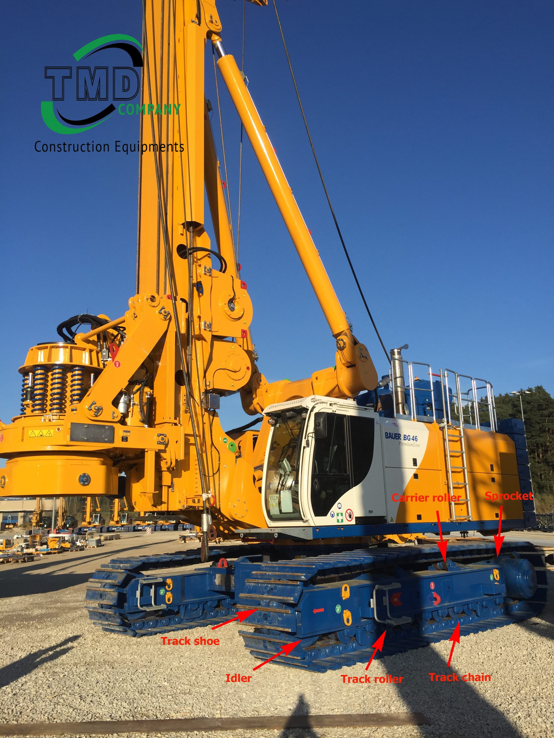 Bàn giao bô xương xích Bauer BG40 cho khách hàng vip - http:/www.tmdvietnam.com.vn